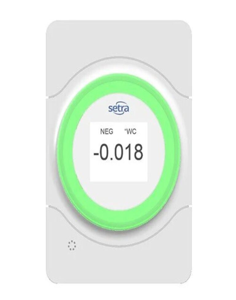 Setra Lite™ Visual Differential Pressure Indicator – MT9