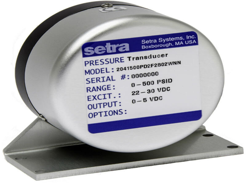 Setra Differential Pressure Transmitters – MT9